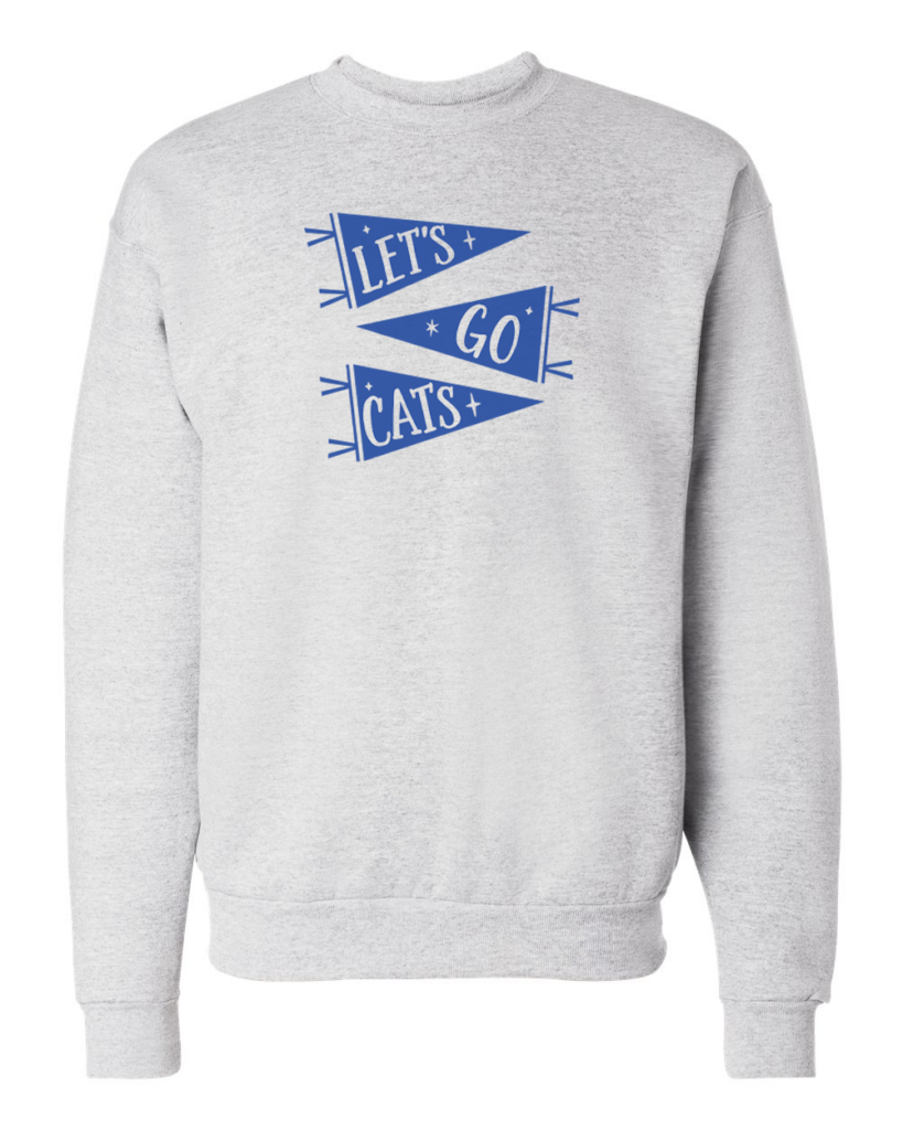 Let’s Go Cats Crewneck – Peggy's Gifts & Accessories
