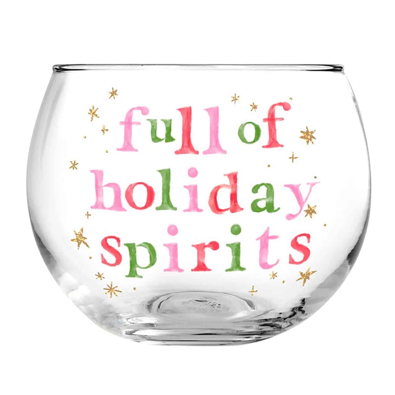 Full of Spirit Roly Poly Glass – Peggy's Gifts & Accessories